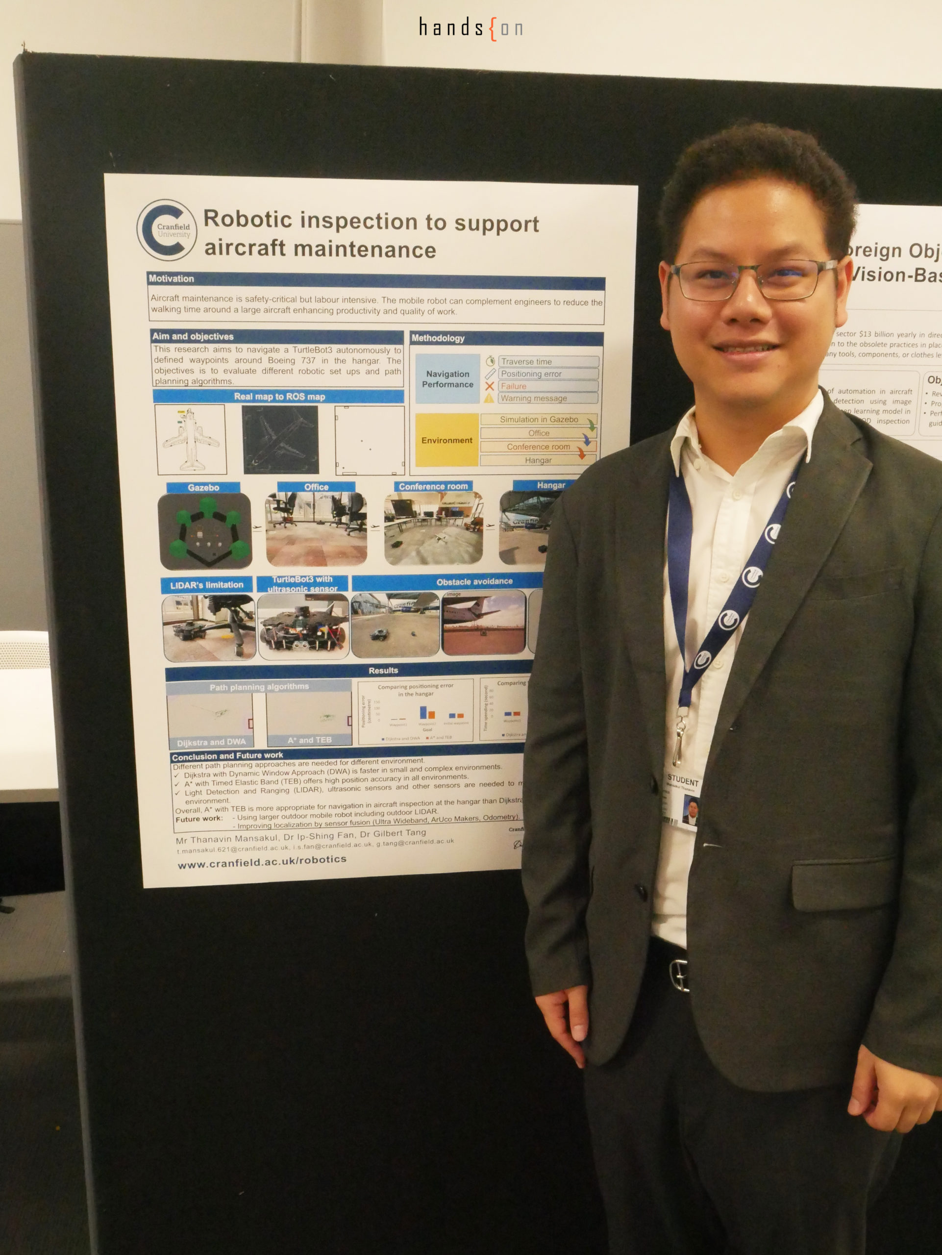 รีวิว MSc Robotics ที่ Cranfield University โดย Vin