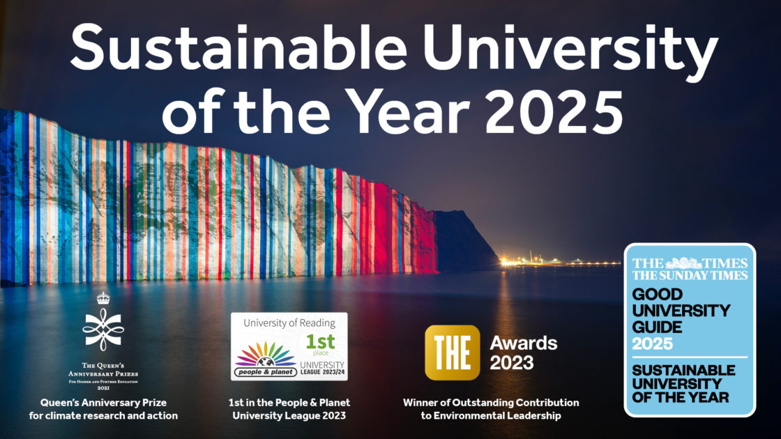 University of Reading ขึ้นแท่นรับรางวัล Sustainable University of the Year!