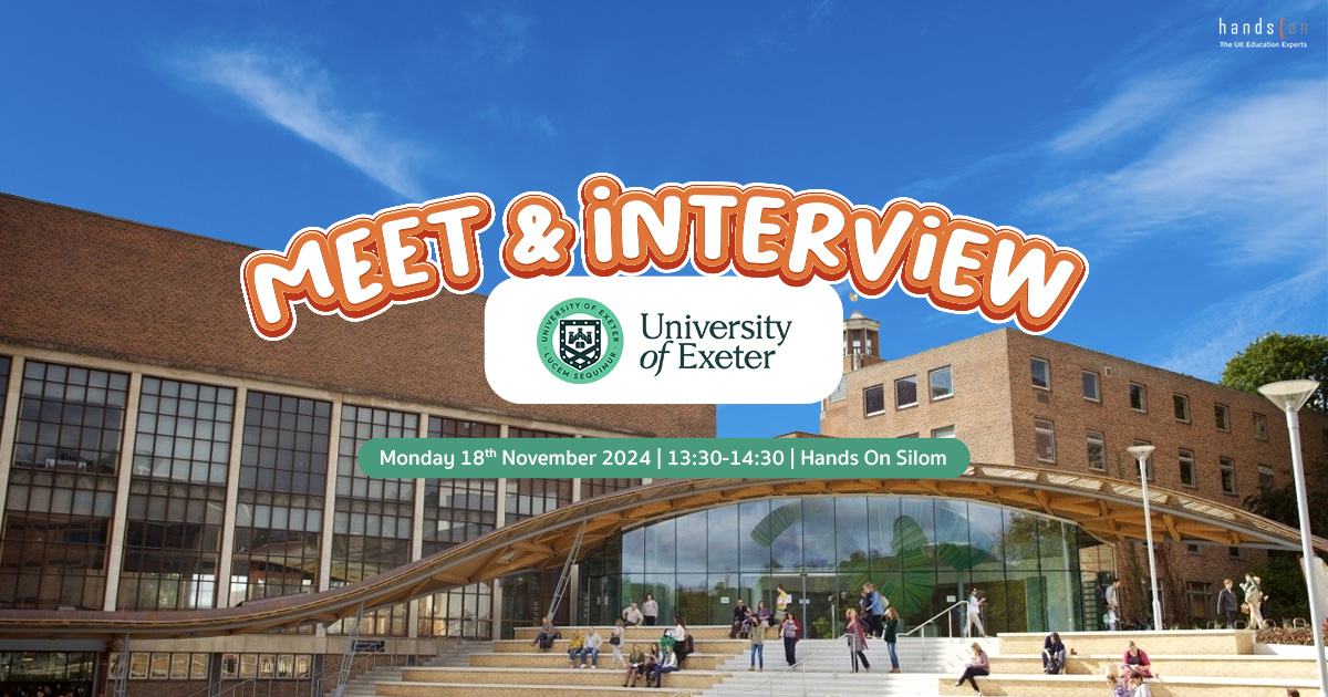 Meet & Interview with University of Exeter – Hands On Education Consultants
