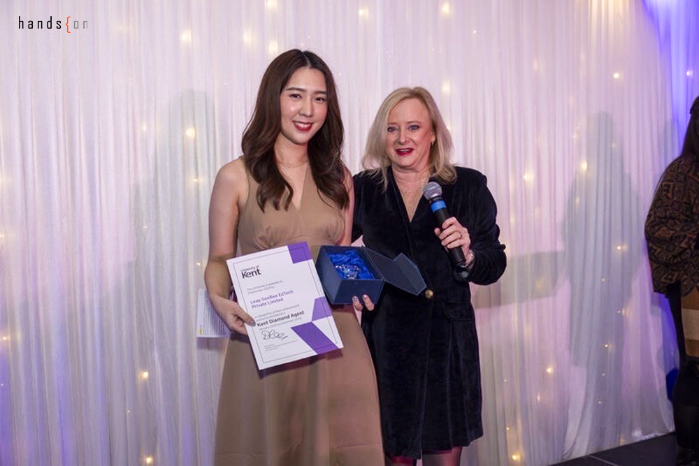 Hands On Education Consultants ได้รับรางวัล Kent Diamond Agent จาก ...