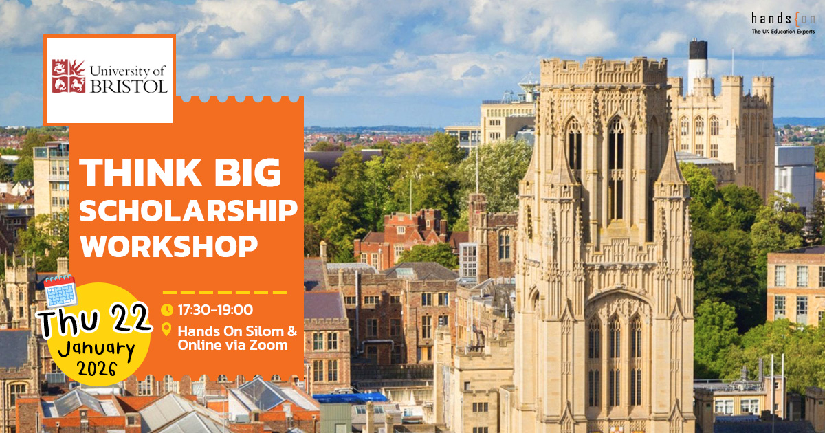 Think Big Scholarship 2026 - Workshop by University of Bristol – Hands ...